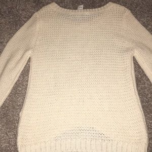 American Rag | Sweaters | Chunky Knit Cream Colored Sweater | Poshmark